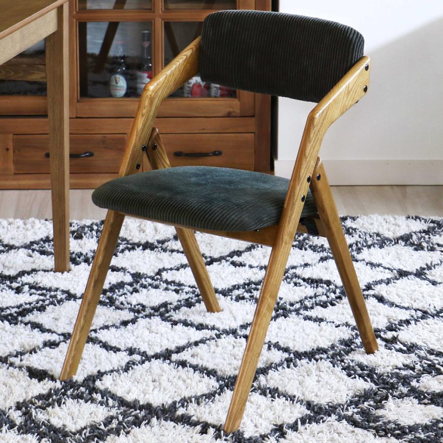 配送無料 バトラー フォールディングダイニングチェア W440 D560 H740 ダイニングチェア 折り畳みチェア 椅子 リビング カーキ/ブラウン IB-CH3646 : ib ...