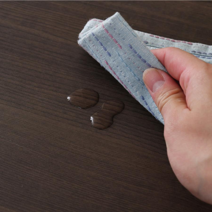 JK-PLAN 配送無料 木製オフィスデスク W1905 D500 H735 オフィスデスク ワイドデスク 木製デスク 机 書斎 作業デスク 配線用切り欠き ブラウン JKP ...