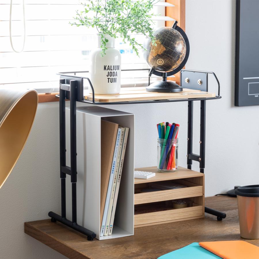 【配送無料】ビーワイケージ マルチラック W430 D290 H320 ラック 木製収納 木製家具 可動棚 オープンタイプ ナチュラル カジュアル ホワイト ブラック :KE-BCKR430 ...