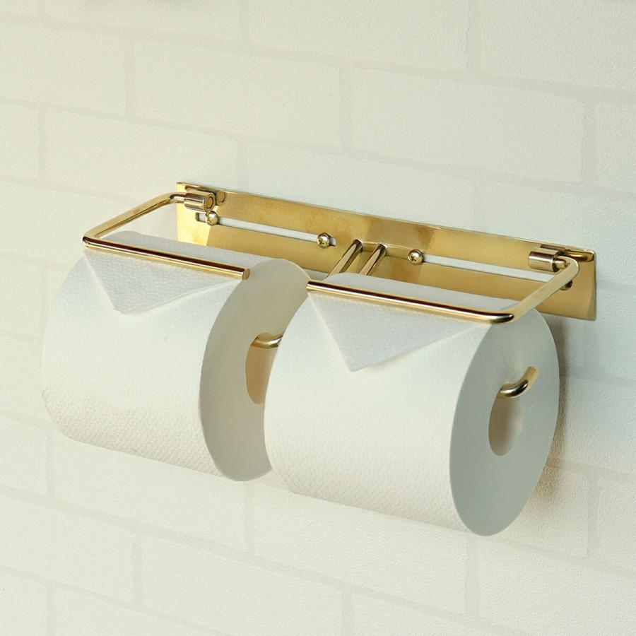 配送無料 真鍮トイレットペーパーホルダー フラン シングルタイプ W140 D85 H51 Fran フランシリーズ トイレットペーパーホルダー トイレ お手洗い MJ-PHFRD-GD ...
