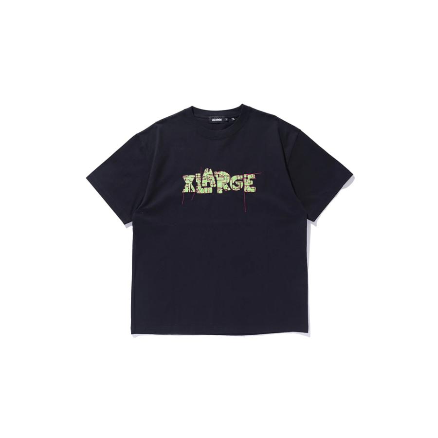 XLARGE エクストララージ 101252011018 CHIP LOGO S/S TEE Tシャツ BLACK 正規通販 メンズ ...