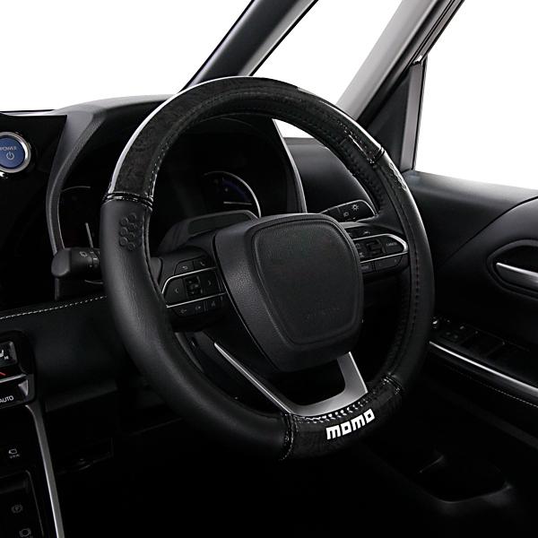 LUXURY WOOD ラグジュアリーウッド MOMO モモ ハンドルカバー ステアリングカバー ITALY イタリア ミラノ :WLXBKMJ:MOMO-LIGHT TUNING ...