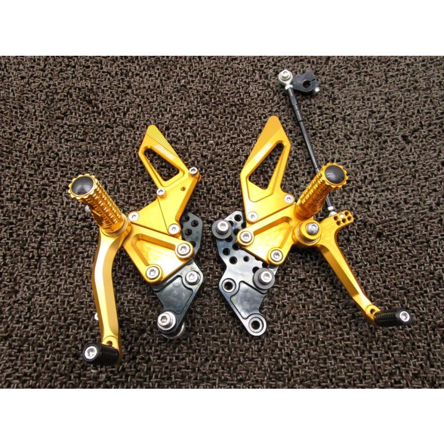 GSX-R125 社外 スナイパー バックステップ X685！DL33B カスタム素材に スズキ 【 CFA1 】 動画有 インジェクション ...