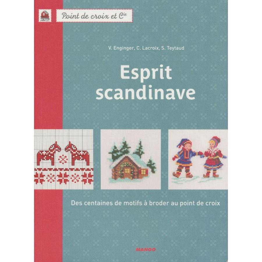 フランス クロスステッチ 洋書 MANGO Point de croix et Cie シリーズ MANGO社 【Esprit ...