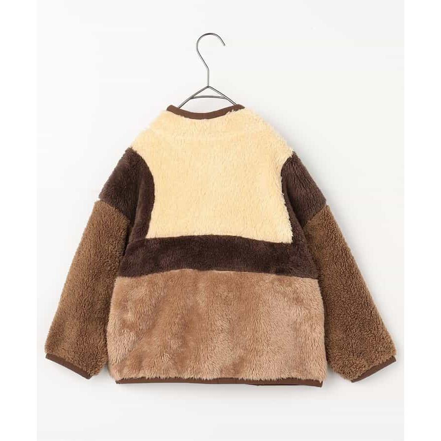 マルチカラー切替ファーフリースプルオーバー ベージュ 女の子 男の子 子供服 : monacoco - 通販 - Yahoo!ショッピング