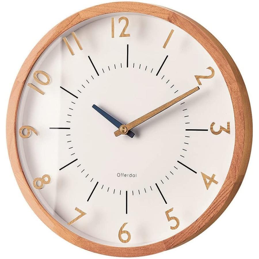 INTERFORM Oland オラント 壁掛け時計 掛け時計 時計 電波時計 電波 壁時計 北欧 シンプル ナチュラル リビング ウォールクロック カフェ ギフト お祝い CL-3350 ...