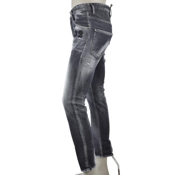 DSQUARED2 ディースクエアード BLACK 1 CLEAN WASH/ウォッシュ DSQUARED2 ディースクエアード BLACK 1 CLEAN WASH/ウォッシュ