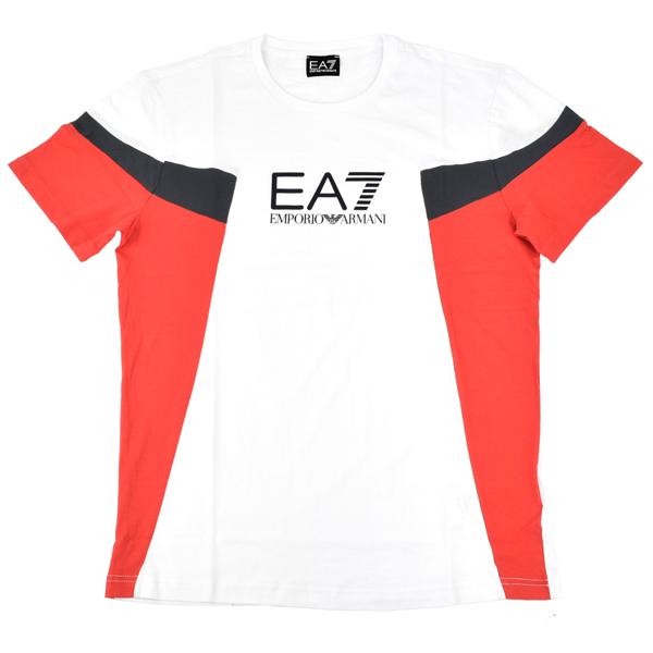 EA7 EMPORIO ARMANI イーエーセブン エンポリオ・アルマーニ Summer Block Logo Tシャツ/3DPT10 PJ02Z 1100 : MONDOROBE - 通販 ...
