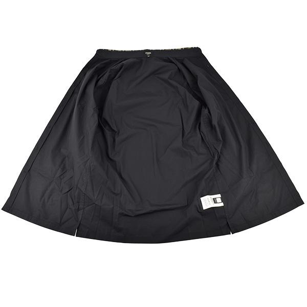 FENDI フェンディ ズッカ柄カラー シャツ/ブラック/ FS0751 A4S6 FENDI フェンディ ズッカ柄カラー シャツ/ブラック/ FS0751 A4S6