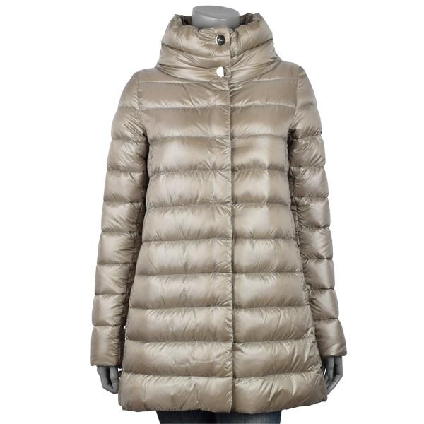 HERNO（ヘルノ） AMELIA 超軽量ダウンコート/ダウンジャケット/TORTORA/ベージュ/PI0505DIC 12017 2600 : MONDOROBE - 通販 - Yahoo ...