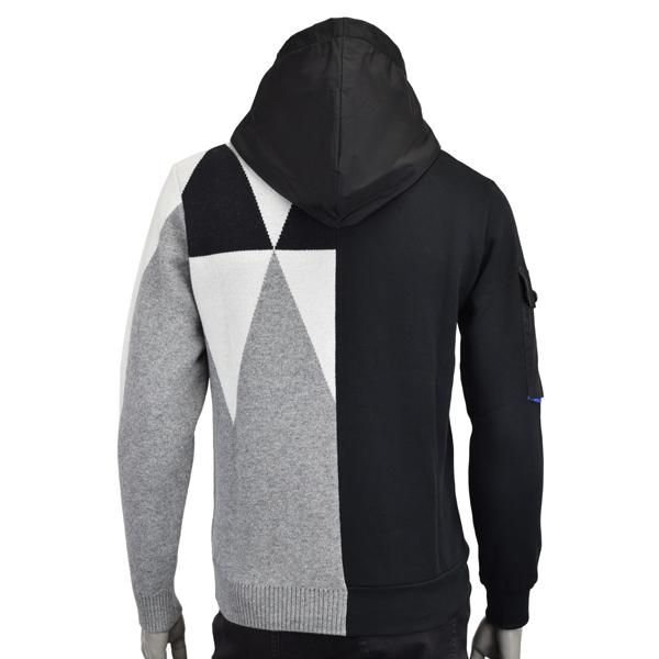 P.M.D.S. ピーエムディーエス JAKOB F.12JQ/ウール×ナイロン 切り替え パーカー/F24MGA108 : pmds-jakob : MONDOROBE - 通販 ...