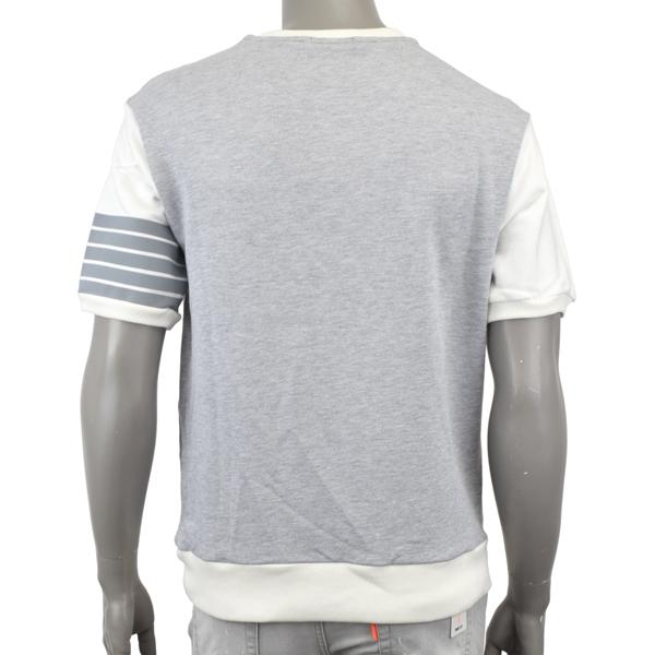 P.M.D.S. ピーエムディーエス GLYKA/半袖 トレーナー/S24SW715 698 Grigio/Off White : MONDOROBE - 通販 - Yahoo!ショッピング