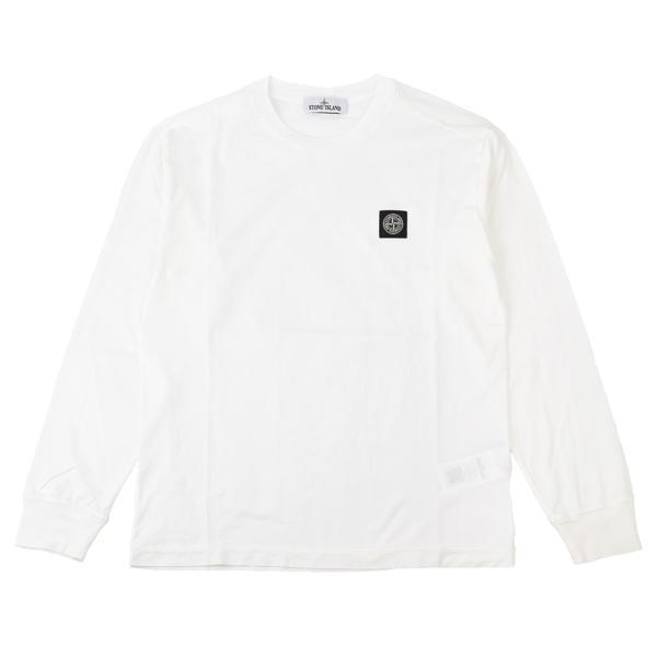 STONE ISLAND（ストーン アイランド） LOGO PATCH LONG SLEEVE T-SHIRT/長袖Tシャツ ロンT ...