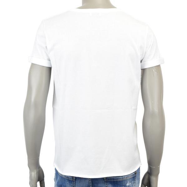 SAINT LAURENT サンローラン RIVE GAUCHE T-SHIRT/ミニ ロゴ Tシャツ/464572 YB2DQ 9000 :SL-464572-4S-WH:MONDOROBE ...