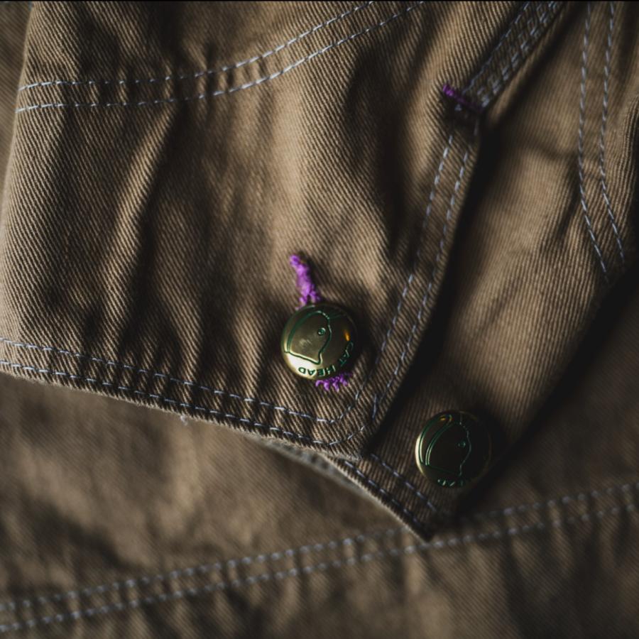 "Cat Head Jacket Khaki Drill" / TCB jeans TCBジーンズ カバーオール ラグランスリーブ ドリル : MONKEY WRENCH - 通販 ...