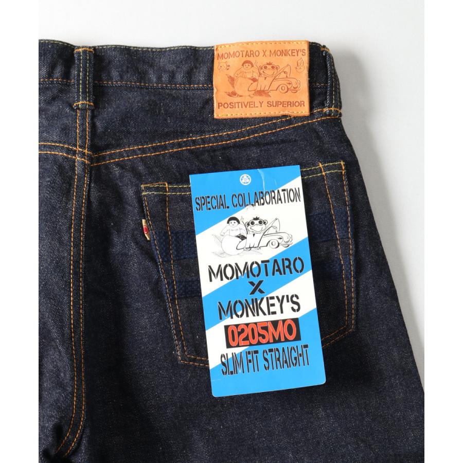 桃太郎ジーンズ MOMOTARO JEANS 0205MO 別注 コラボジーンズ 桃太郎ジーンズ MOMOTARO JEANS 0205MO 別注 コラボジーンズ