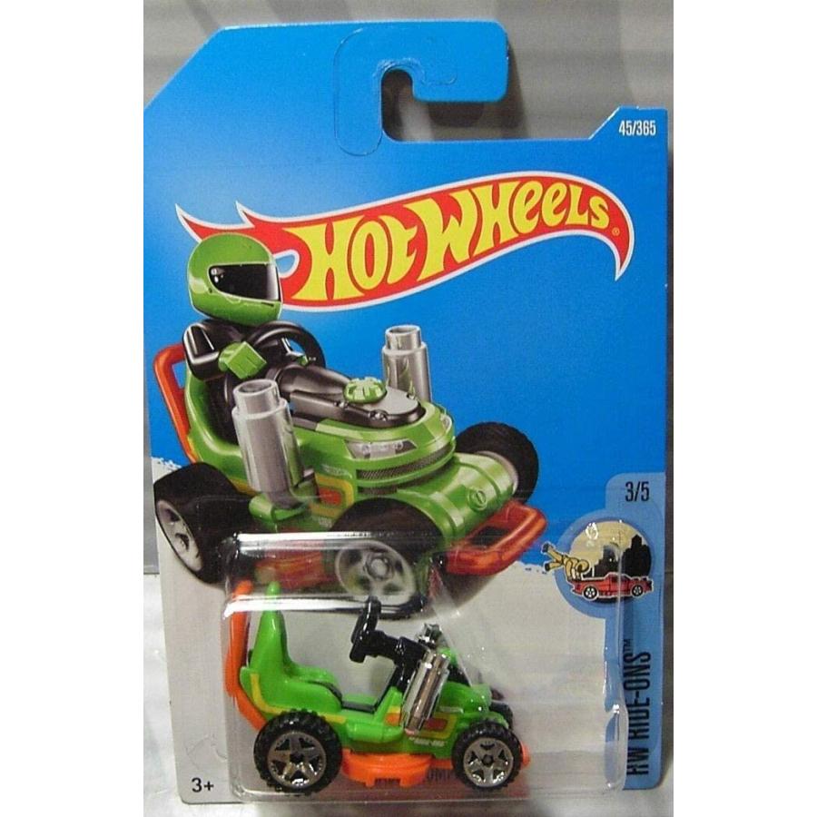 Hot Wheels（ホットウィール） ミニカー Ride-Ons Grass Chomper グリーン マテル社 : monkeys タイヤ ...