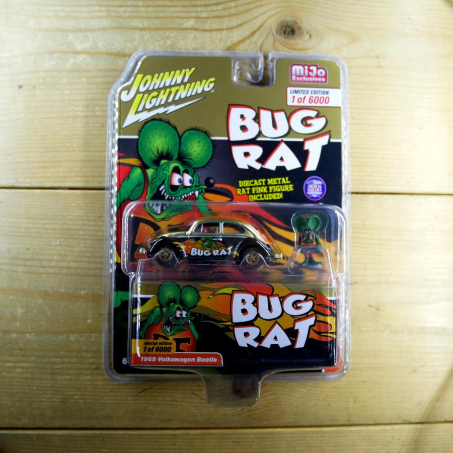 ジョニー ライトニング × ラット フィンク フォルクス ワーゲン タイプ1 RAT FINK 1965 VW Type 1 Rat Bug ...