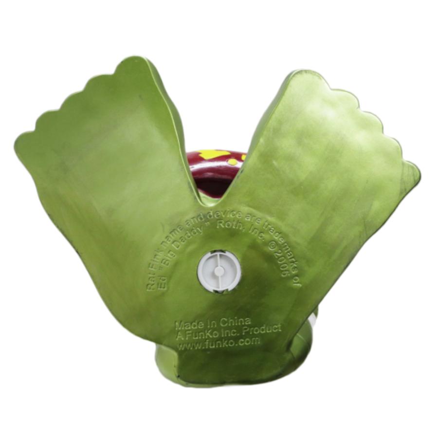 ラットフィンク ジャンボ コインバンク メタリック グリーン RatFink【 FUNKO 】インテリア アメリカン雑貨 :rat-fink ...