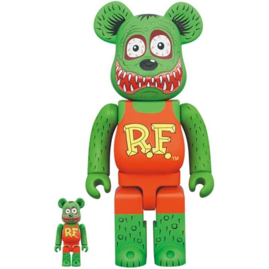 BE@RBRICK ベアブリック RAT FINK(TM) 100％ & 400％ 全高約70mm／280mm : rat-fink ...