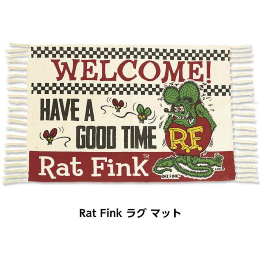 ブランド登録なし ラットフィンク ラグ マット 【RAT FINK】 インテリア アメリカン雑貨 : monkeys タイヤ・メンズ ...