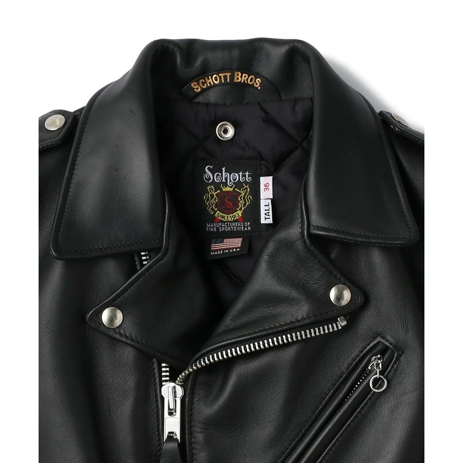 Schott N.Y.C ショット ジャケット ワンスター トール ライダース レザージャケット 613UST ONESTAR TALL : monkeys タイヤ・メンズファッション ...