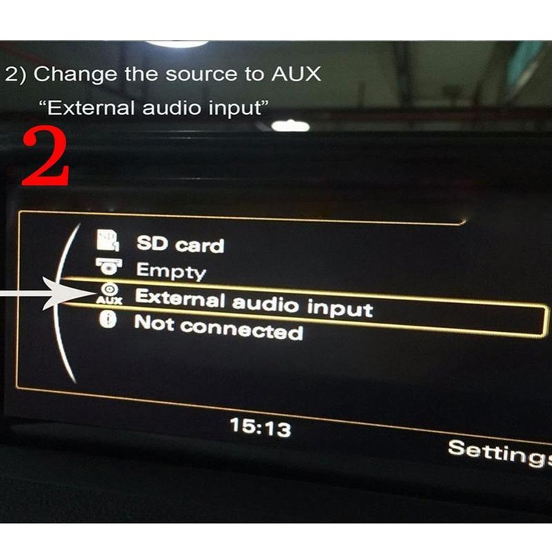 Ami mmi mdi ワイヤレス aux bluetooth アダプタケーブルオーディオ音楽自動 アウディ A3 A4 B8 B6 Q5 A5 a7 R7 S5 Q7 A6L A8L A ...