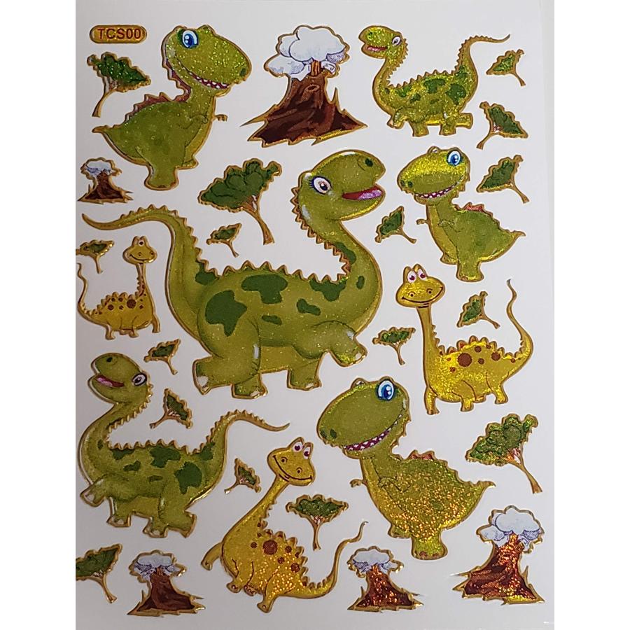 きらきらシール 恐竜 310 : mono-sta - 通販 - Yahoo!ショッピング