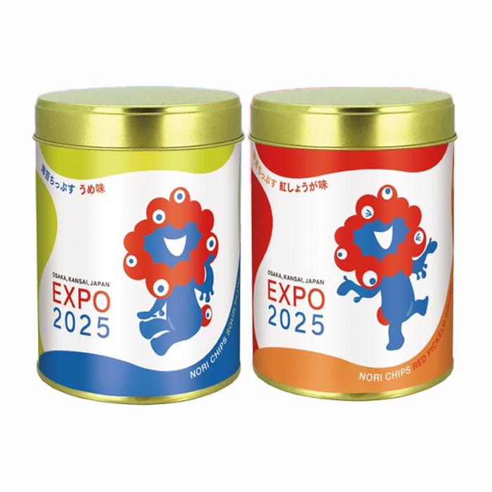 山本海苔店 【Expo2025・大阪 関西万博】ミャクミャク 海苔チップス 2缶詰め合わせ（うめ・紅しょうが） : グッドシング - 通販 - Yahoo!ショッピング