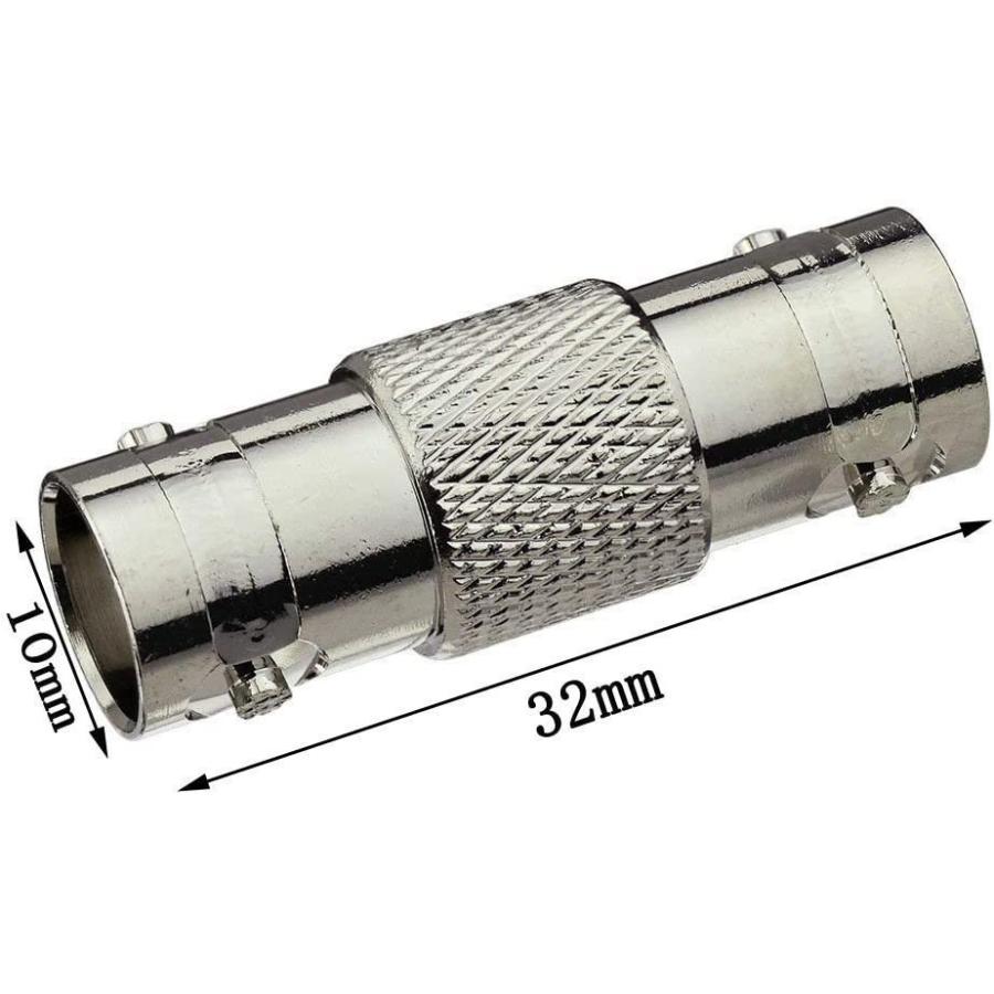 BNC中継 接続プラグ BNC(メス)⇔BNC(メス) 延長 変換 BNCJ-J 10個セット : MONO BASE ヤフー店 - 通販 - Yahoo!ショッピング