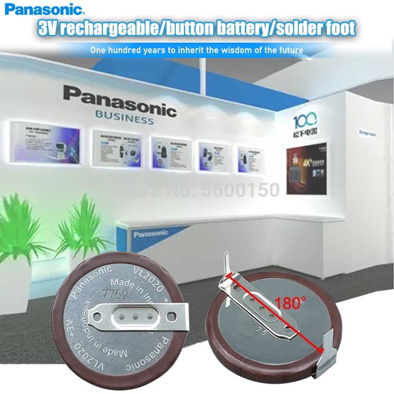 パナソニック VL2020 ML2020 コイン充電池 タブ角度180°端子付き BMWリモコン : MONO BASE ヤフー店 - 通販 ...