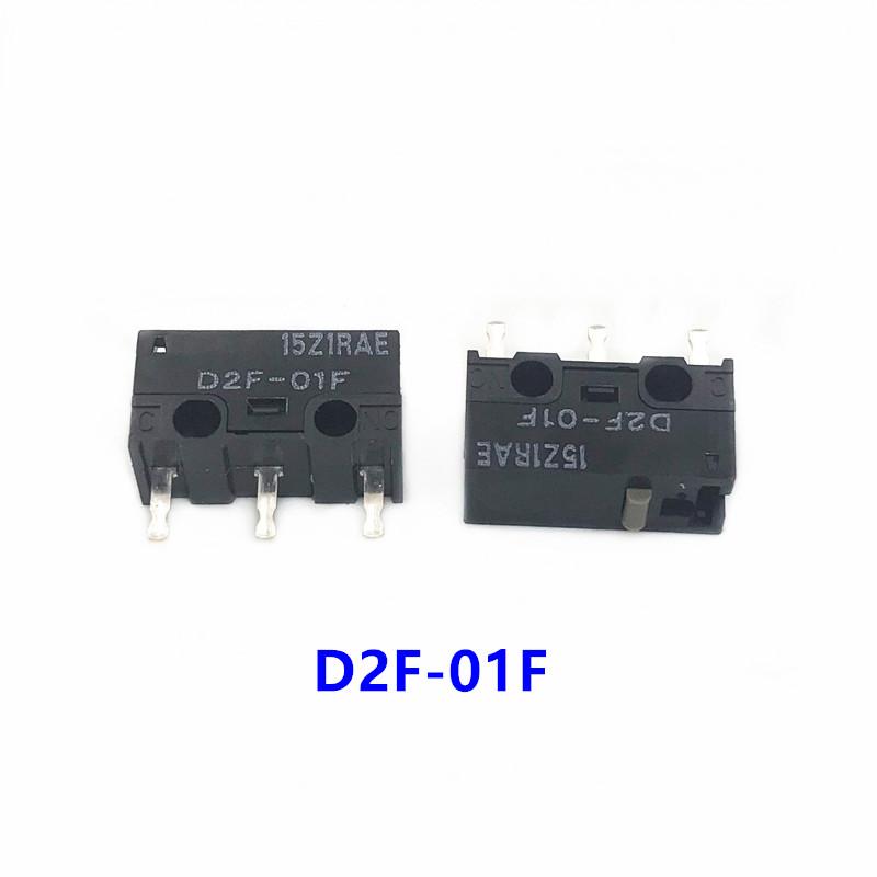 オムロン OMRON D2F-01F 純正 マイクロスイッチ ピン押ボタン形 プリント基板用端子 微小負荷 定格0.1A 1個 : MONO ...