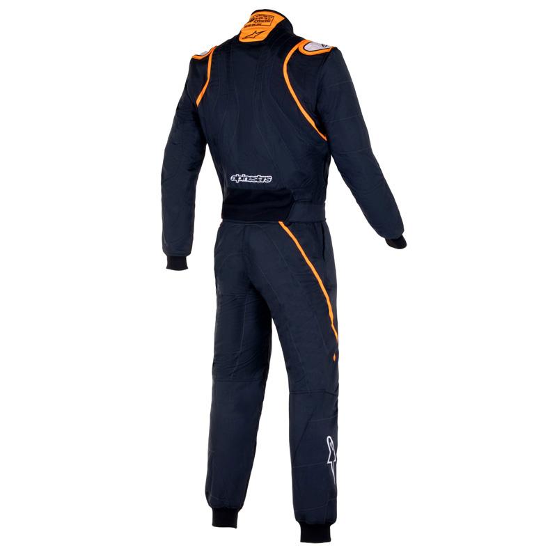 アルパインスターズ GP RACE v2 SUIT ブラック×ホワイト×オレンジ(1241) MY2023 レーシングスーツ FIA8856-2018公認モデル(3355020-1241 ...