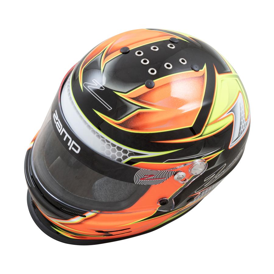 Zamp Helmet RZ-42Y Youth Snell CMR2016規格 Orange/Yellow オレンジ イエロー （ザンプ ...
