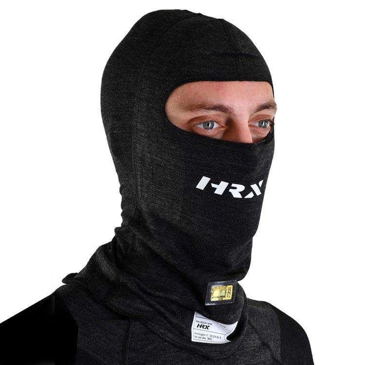 HRX アンダーウェア BALACLAVA ICON アイコン フェイスマスク ブラック FIA8856-2018公認 IITALY (HRX ...