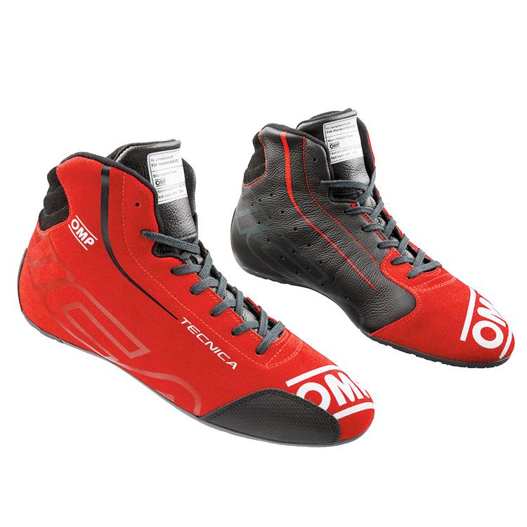 OMP TECNICA SHOES レッド×ブラック(073) MY2025 レーシングシューズ FIA公認8856-2018 (IC0 ...