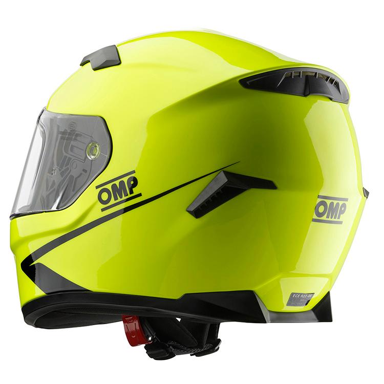 OMP HELMET CIRCUIT EVO2 蛍光イエロー MY2024 エントリーモデル レンタルカート・ホビーカート用 ECE22.06認証 (SC0-0616-A0105-099 ...