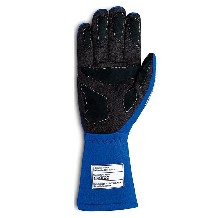 在庫限り：SPARCO スパルコ LAND2022 GLOVE ブルー レーシンググローブ スウェードタイプ FIA8856-2018公認 ...