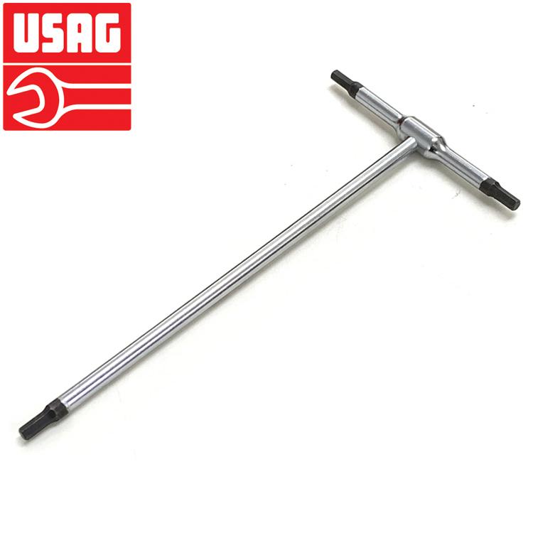 在庫限り：USAG ウーザック Tレンチ 2.5mm T-handle hexagon keys 280 T 工具 : モノコレ ヤフー店 - 通販 - Yahoo!ショッピング