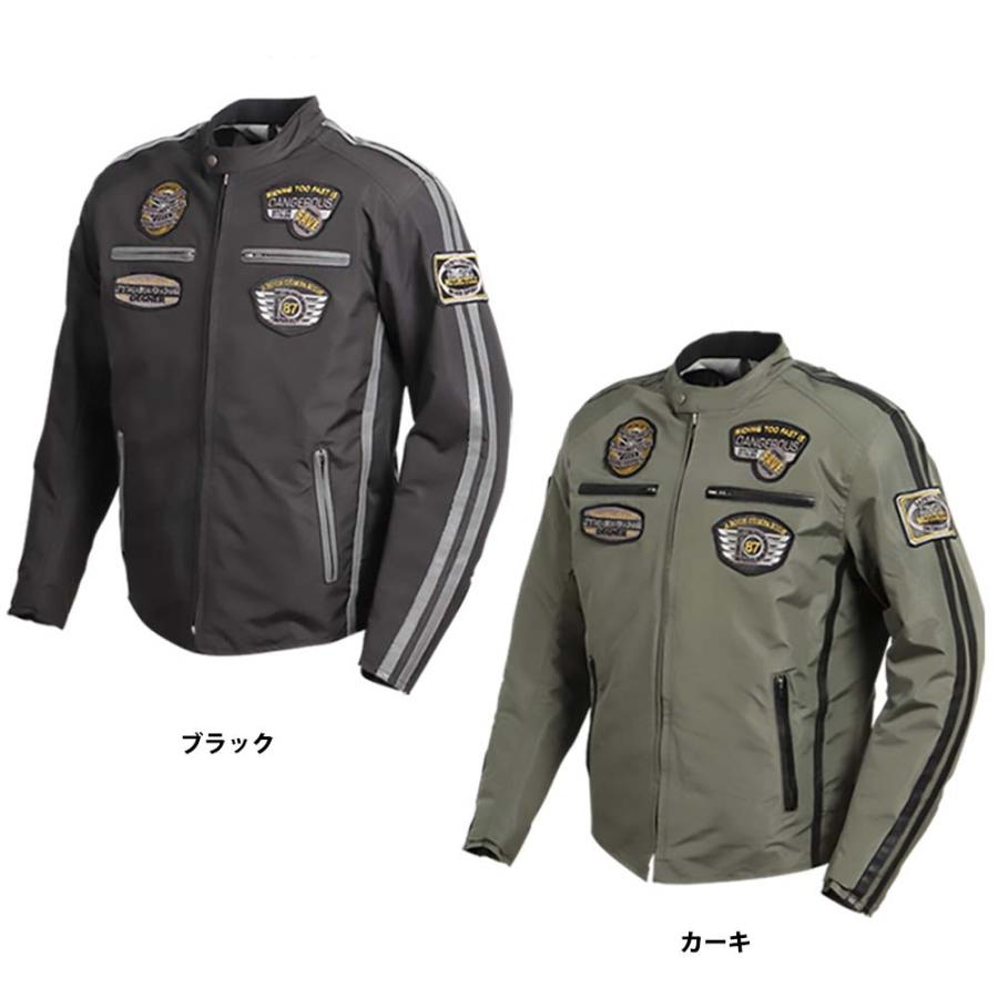 DEGNER（デグナー） 【デグナー認定WEB正規代理店】 22WJ-2 スランジャケット TASLAN JACKET 肩、肘、胸、背中 ...