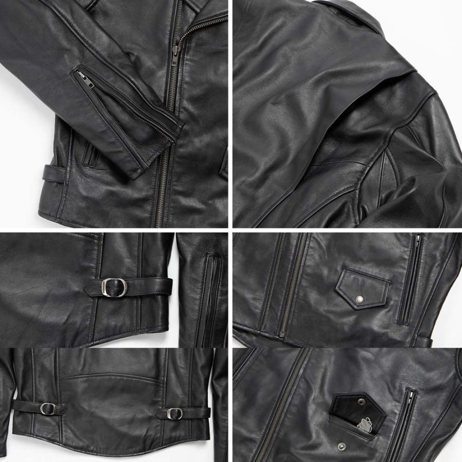 DEGNER 【デグナーWEB正規代理店】デグナー 24WJ-4 レザージャケット 肩・ひじ・背中プロテクター標準装備 メンズ ブラック : モノダイレクト - 通販 - Yahoo!ショッピング