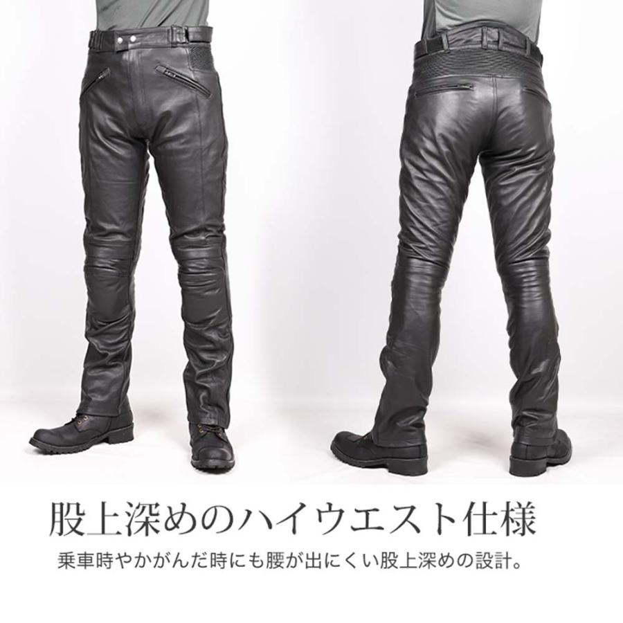 DEGNER 【送料無料★デグナー認定WEB正規代理店】 デグナー (DEGNER) ★ メンズレザーパンツ MEN'S LEATHER PANTS ブラック DP-34 : モノダイレクト ...