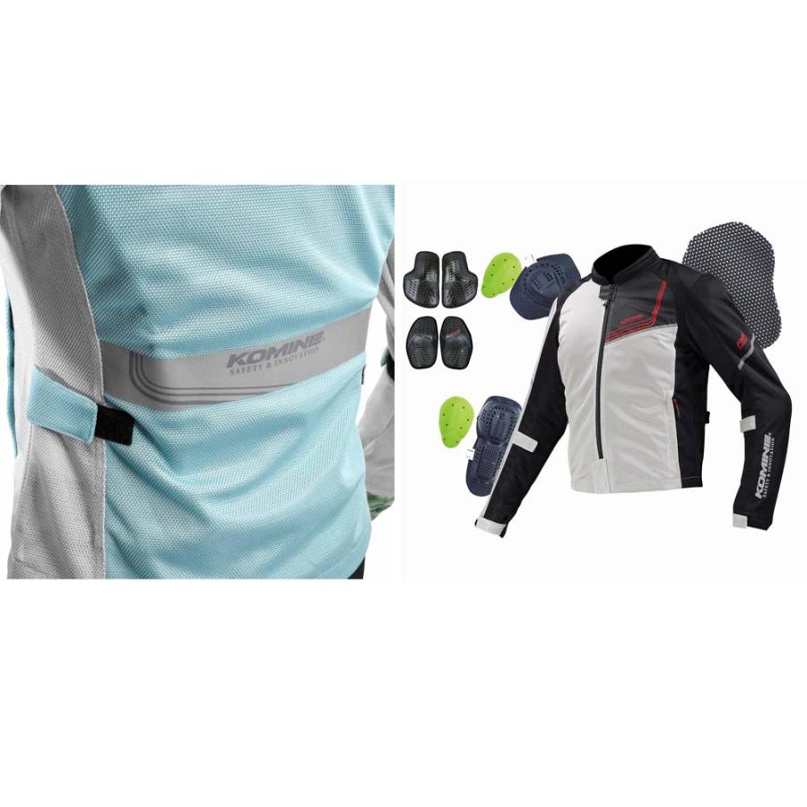 コミネ 07-1171 ★ WS~4XL プロテクトフルメッシュジャケット-ジモン レディースサイズ設定有 KOMINE JK-1171 : モノダイレクト - 通販 - Yahoo!ショッピング