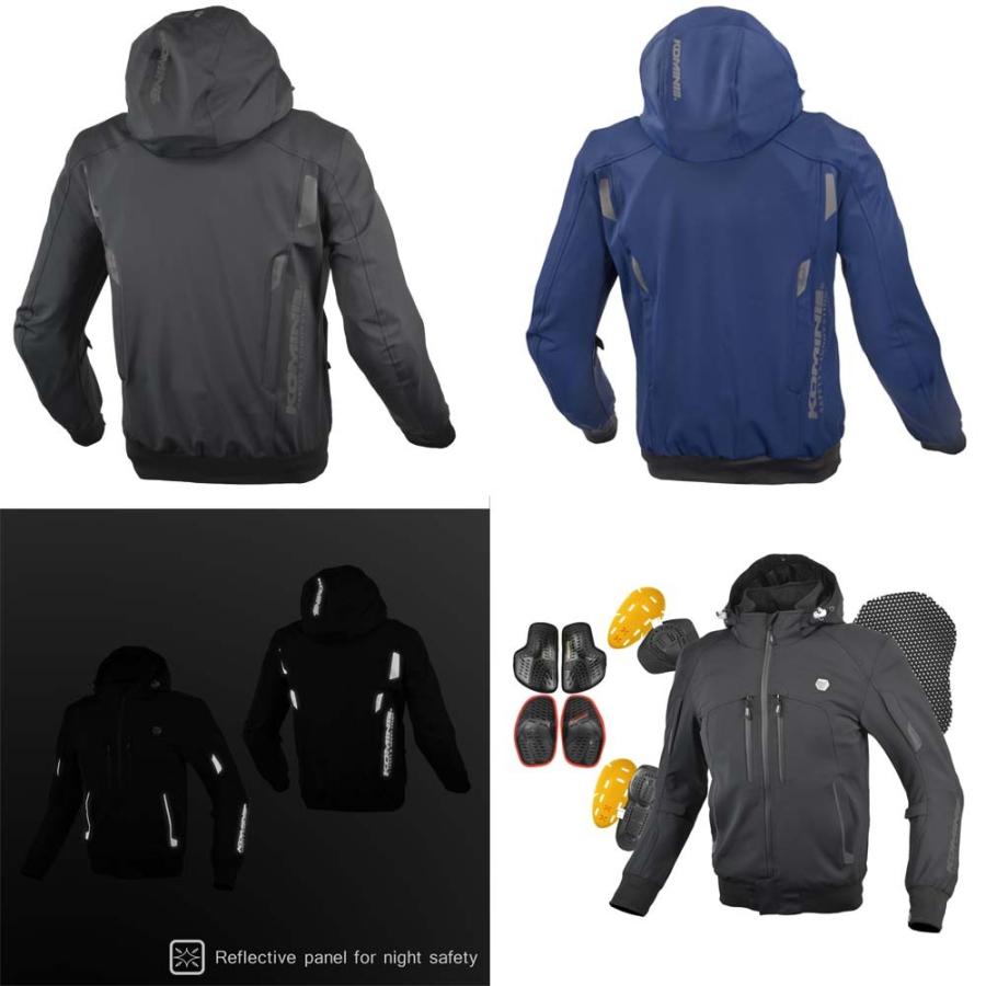 コミネ 【送料無料】 (KOMINE) ★ 07-618 スマートシェルシステムパーカ JK-618 : モノダイレクト - 通販 - Yahoo!ショッピング