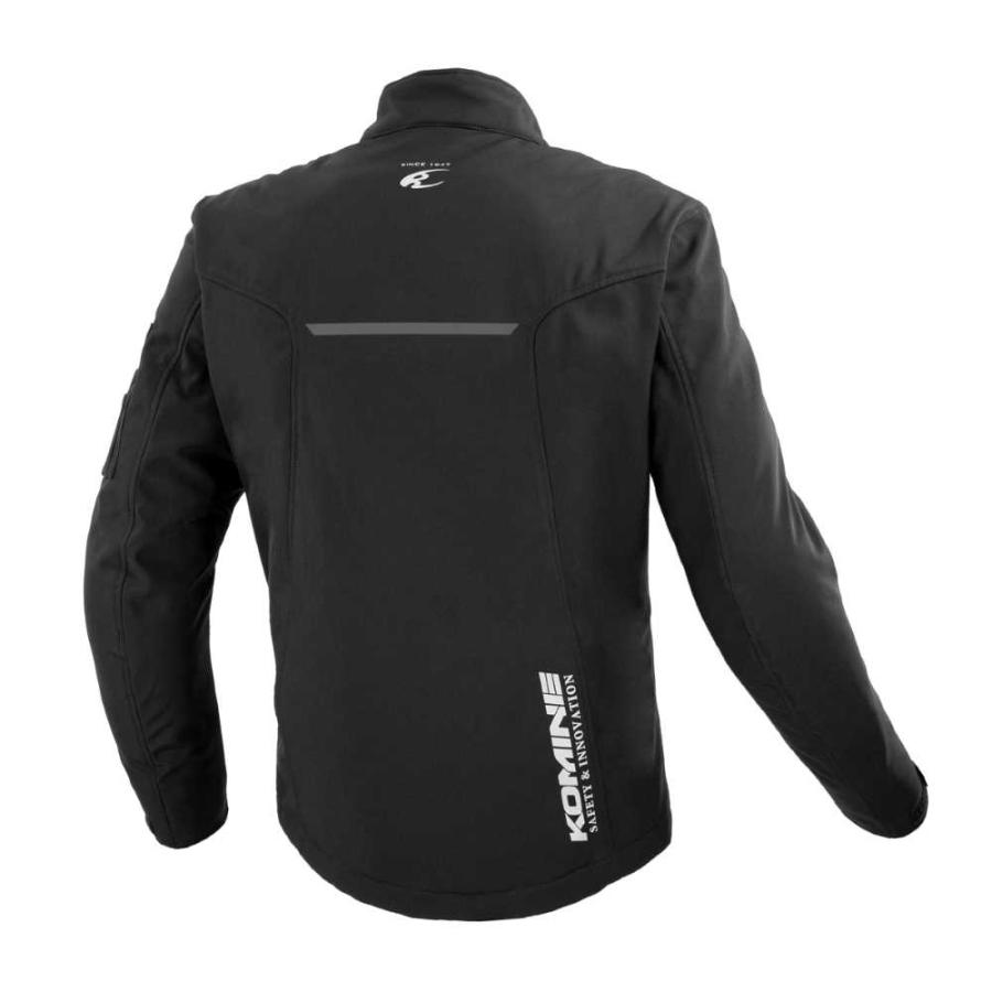 コミネ 【送料無料】 (KOMINE) ★ 07-628 プロテクトソフトシェルサーマルジャケット トゥオーノ ウインタージャケット 防風 冬用 ブラック 5XLB JK-628 : モノ ...