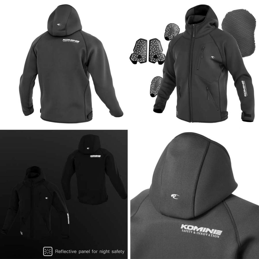 コミネ 【送料無料】 (KOMINE) ★ 07-632 エニグマライトウェットスーツフーディー JK-632 : モノダイレクト - 通販 - Yahoo!ショッピング