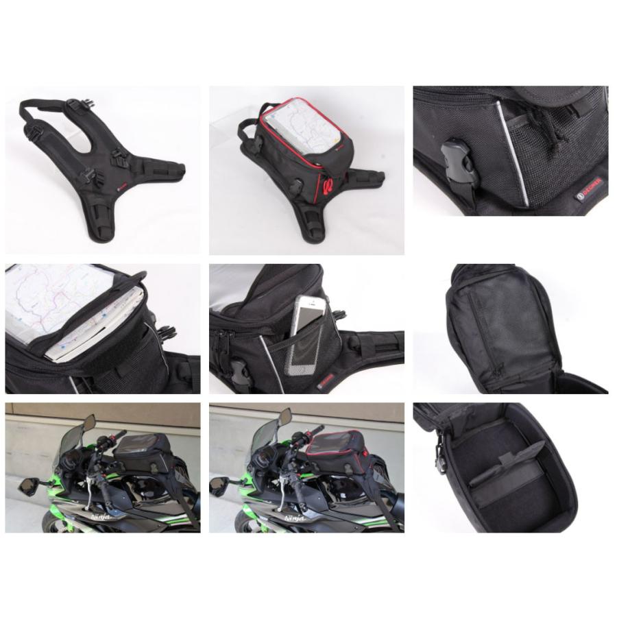DEGNER 【デグナーWEB正規代理店】デグナー NB-147 ★ ベルト式装着で幅広い車種に対応可能 ベルト式タンクバッグ レッドパイピングのみ バイク : モノダイレクト - 通販 ...