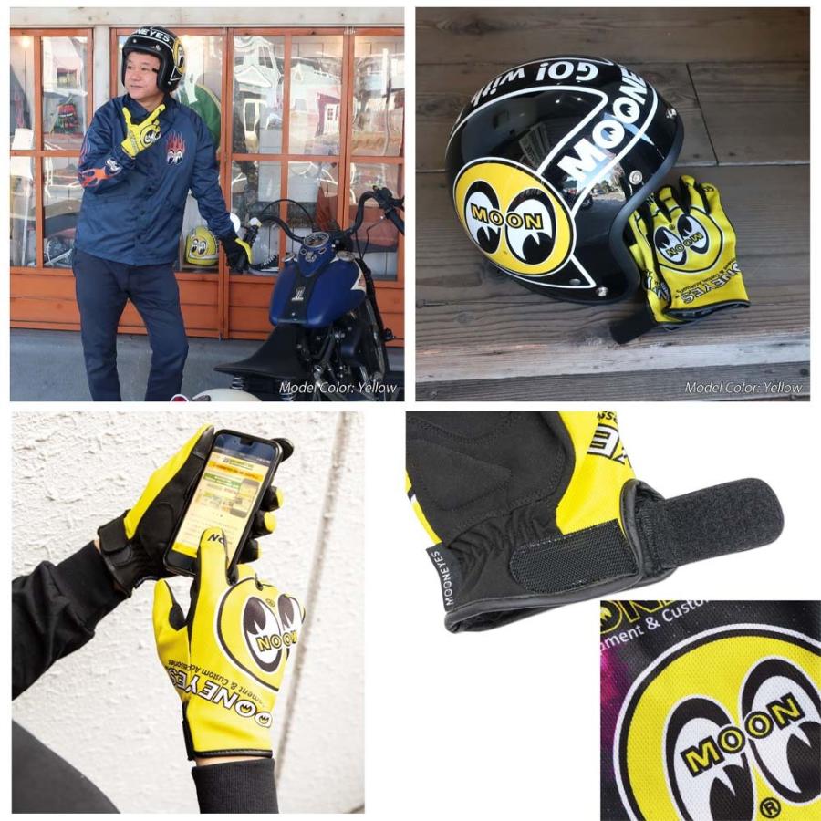 MOONEYES 【一部当店在庫有】ムーンアイズ 正規品取扱店 OMG-018 メッシュグローブ MESH GLOVE バイク オートバイ ...
