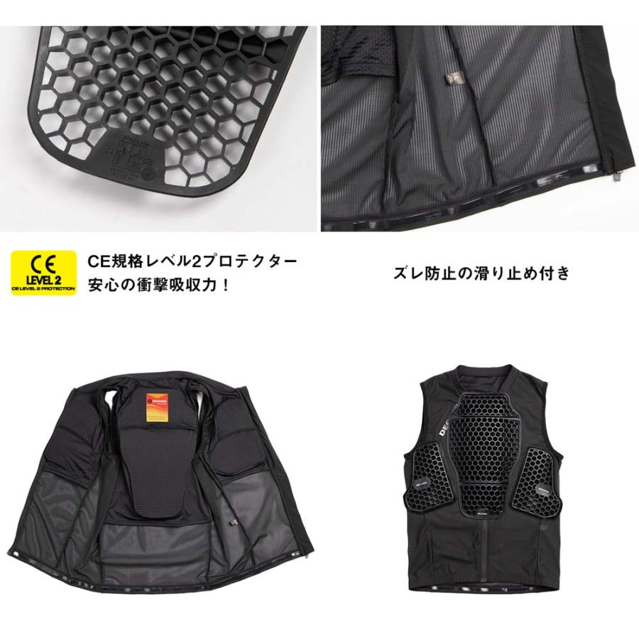 DEGNER 【在庫有★デグナーWEB正規代理店】 デグナー PS-13 エアスルーインナープロテクターベスト バイク CEレベル2ロテクター : モノダイレクト - 通販 - Yahoo ...