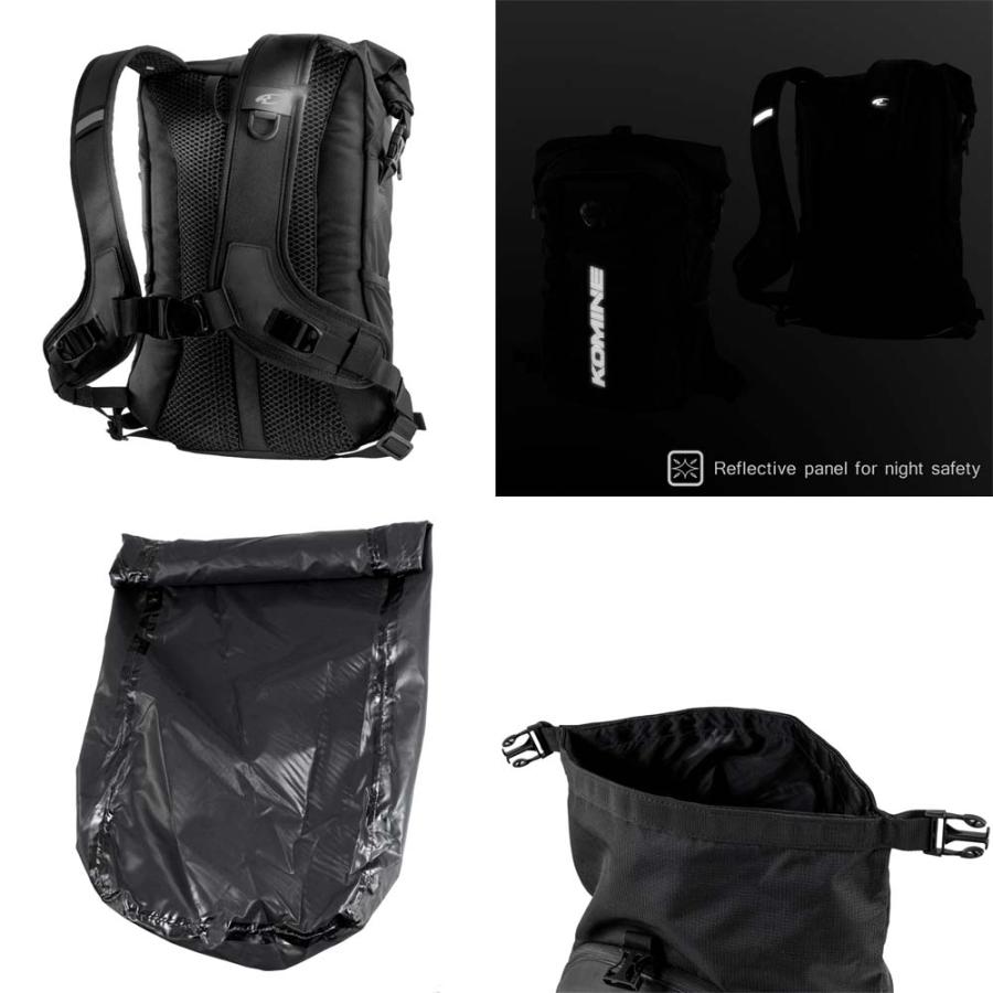 コミネ 【送料無料】コミネ (KOMINE) ★09-253 WPバックパック 22L ブラック SA-253 : モノダイレクト - 通販 - Yahoo!ショッピング